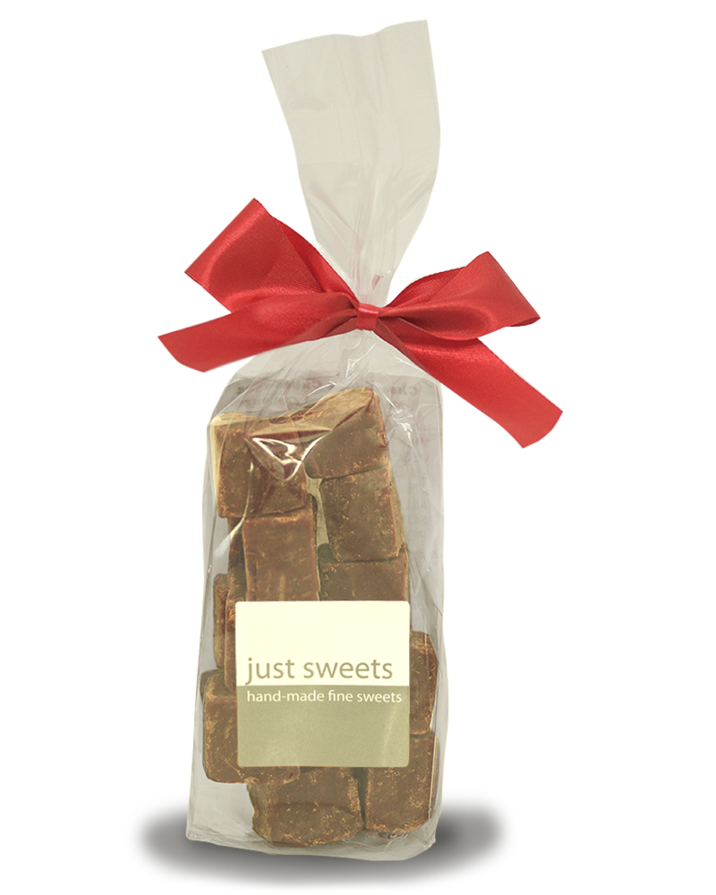Chocolate Fudge Cubes 150g – Just Sweets